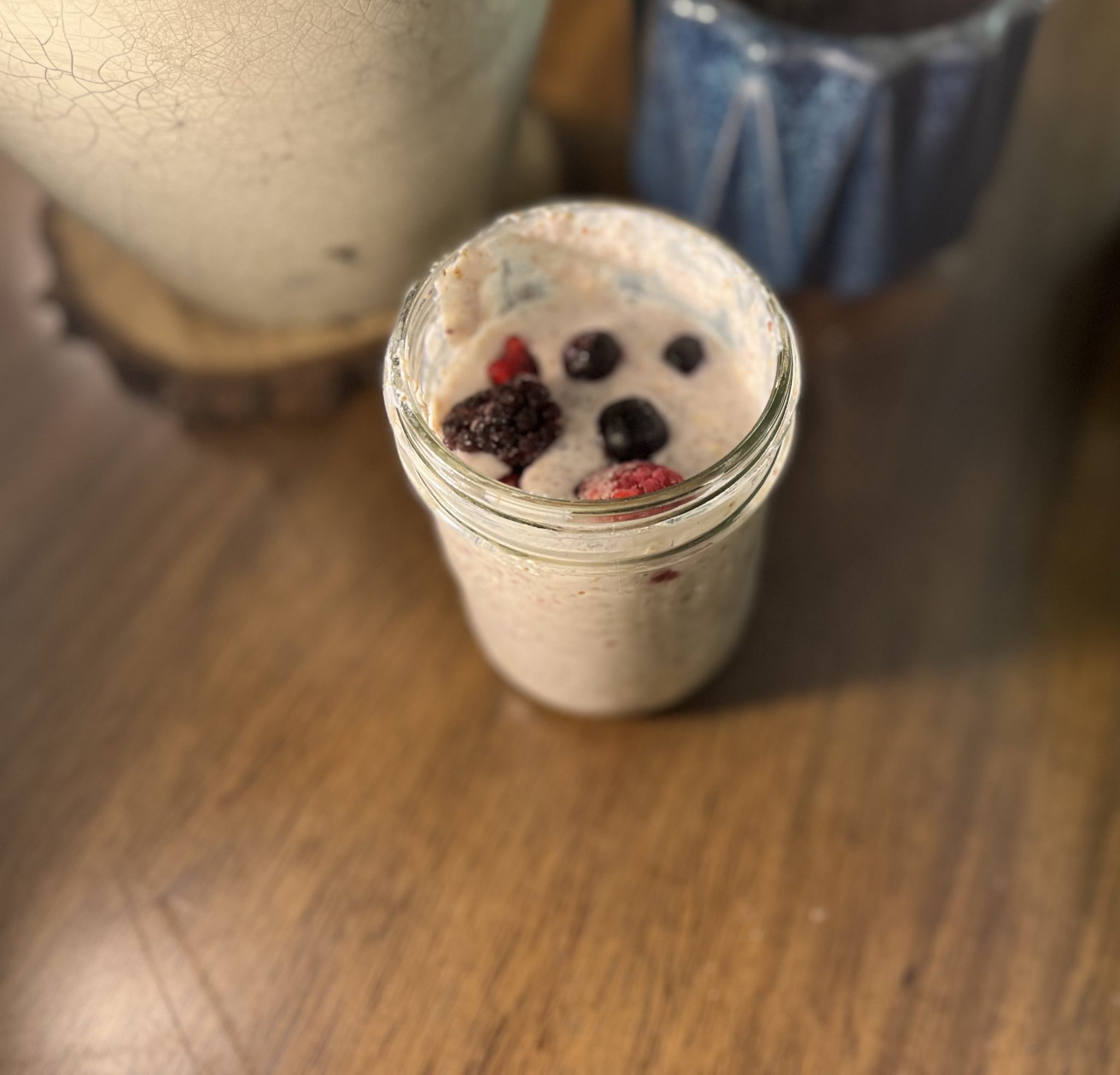 Berry overnight oats | DHF Learning