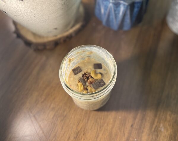 Banana bread overnight oats | DHF Learning